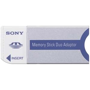 Memory Stick Duo adaptor for Memory Stick and Memory Stick Pro: Amazon ...