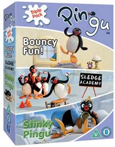 HIT ENTERTAINMENT Pingu - Bouncy Fun / Sledge Academy / Stinky Pingu ...