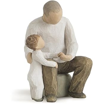 Willow Tree Father and Daughter Figurine: Amazon.co.uk: Kitchen & Home