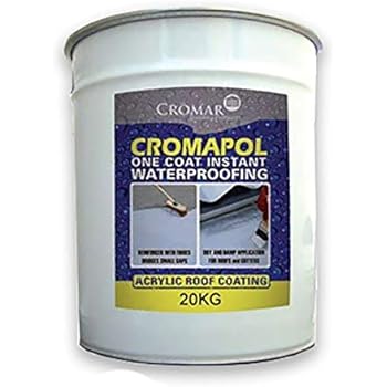 Cromapol Acrylic Waterproofing Coating Gray - 20 KG: Amazon.co.uk ...