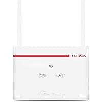 CP Plus 4G SIM Card Wi-Fi Router with High Speed 4G Internet & Wider Wi ...