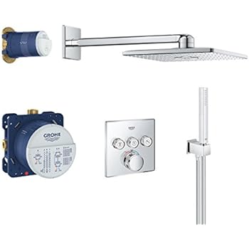 GROHE Corps encastré universel 1/2 Rainshower 26484000, Bleu: Amazon.fr ...