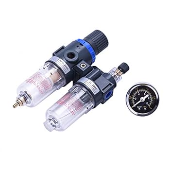 👍 Test 2020 Druckluft Wasserabscheider mit Ölnebel, Druckminderer für ...