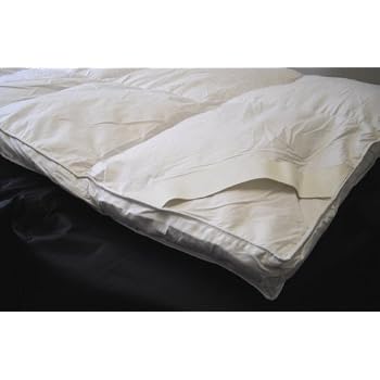 Luxury Super King Size Goose Feather & Down Mattress Topper Feather Bed ...