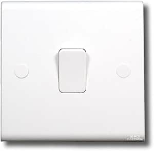 Deta S1246 Slimline Light Switch 1 Gang Intermediate : Amazon.co.uk ...
