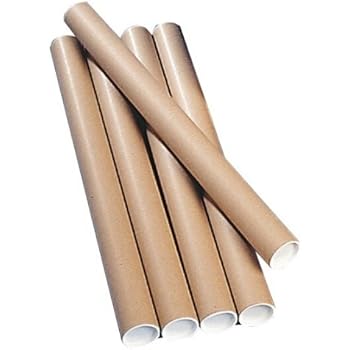 Large Cardboard Postal Tubes B0 - 1046mm L x 100mm Diameter. 10 Strong ...