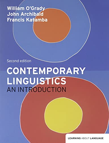 Contemporary Linguistics: An Introduction (Learning About Language ...