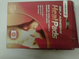 Masterplast Self Adhesive Heat Pads, relieves aches & pains 2 Pack ...