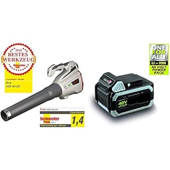 IKRA 40 V 2,5Ah Li-Ion Akku Ersatzakku ONE FOR ALL: Amazon.de: Baumarkt