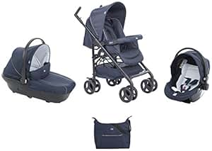 Chicco 00079366640000 Trio Sprint Passeggino con Kit Auto, Blue Passion ...