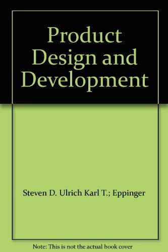 Buy Product Design and Development Book Online at Low Prices in India ...