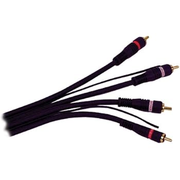SIGNAL CABLE (5 METRE) / PHONO TO PHONO + GROUND WIRE (GOLD PLATED ...