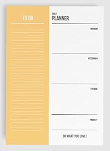 To-Do Liste Tagesplaner A5 / 50 Seiten - To Do List Daily Planner: Amazon.de: Bürobedarf ...