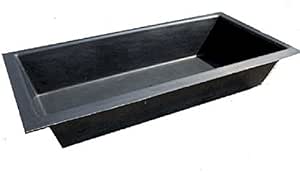 240 x 120 cm Rectangular Fibreglass pond Basin 550 Litre Rectangular ...