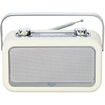 Bush Classic Leather DAB Radio - Grey: Amazon.co.uk: Electronics