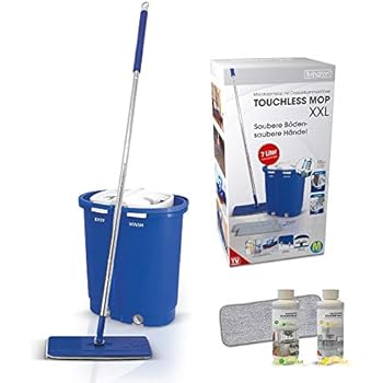 Mediashop Livington Touchless Mop Selbstreinigungssystem Mopp inkl ...