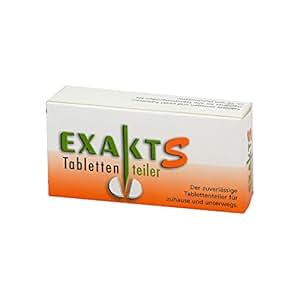 Exakt S Tablettenteiler, 1 St.: Amazon.de: Drogerie & Körperpflege