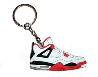 Air Jordan 4 Keyring / Keychain - Fire Red: Amazon.co.uk: Clothing