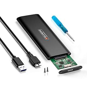 ELUTENG M2 to USB Adapter M.2 Enclosure USB 3.0 UASP SATA III Aluminum ...