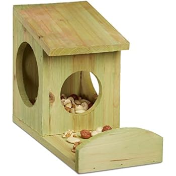 The Hutch Company Squirrel Fun Maze Feeder: Amazon.co.uk: Garden & Outdoors