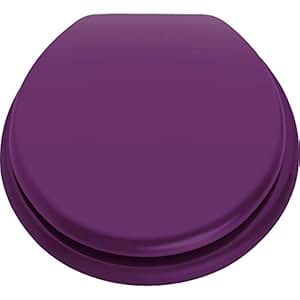 ColourMatch Toilet Seat - Purple Fizz: Amazon.co.uk: Kitchen & Home