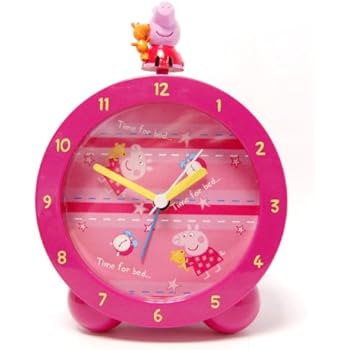 Peppa Pig Fun George Alarm Clock, Blue: Amazon.co.uk: Kitchen & Home