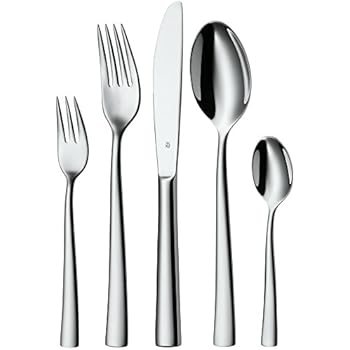 WMF Cutlery Set 60-Piece for 12 People Boston Cromargan 18/10 Stainless ...