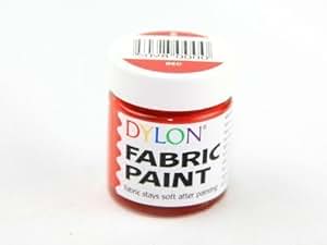 DYLON Fabric Paint Red 25ml: Amazon.co.uk: Kitchen & Home