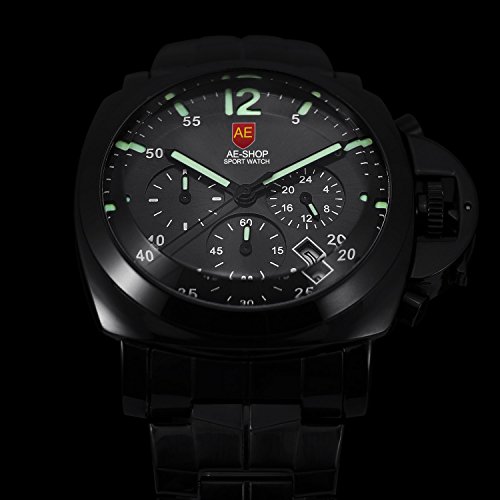 Zeiger-Mens-Watches-Alarm-Chronograph-Stopwatch-Multifunction-Watch-for ...