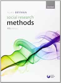 Social Research Methods: Amazon.de: Bryman, Alan: Bücher