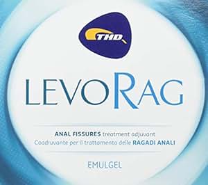 Levorag Emulgel, Coadiuvante per il trattamento delle ragadi anali, 20 ...