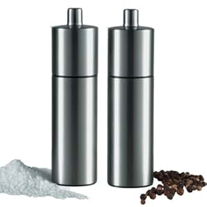 STOHA DESIGN 033410 Salz und Pfeffermühlen Set, Edelstahl: Amazon.de ...