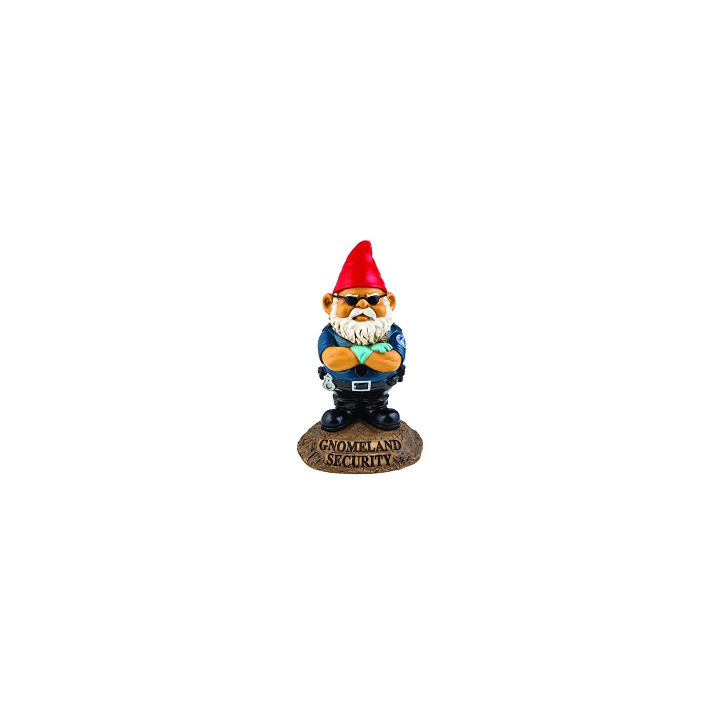 Bigmouth Inc Gnomeland Security Garden Gnome | Gnomelands
