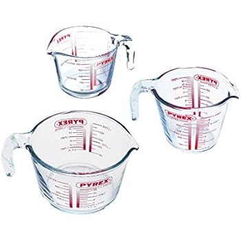Pyrex Classic Prepware Measure Jug with lid 1L: Amazon.co.uk: Kitchen ...