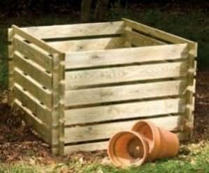 Wooden Composter: Extra Large: Amazon.co.uk: Garden & Outdoors