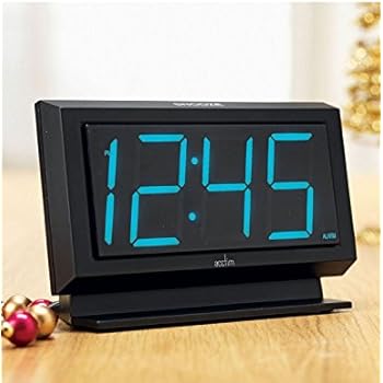 Acctim Labatt Extra Large Digits LED black Alarm Clock: Amazon.co.uk ...