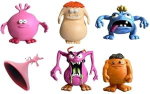 Flanimals - Complete set of 6 figurines: Amazon.co.uk: Toys & Games