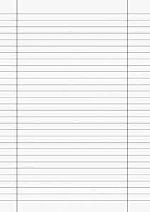 Arco firm/fogli d''esame - a righe con margine linea per interni ed ...