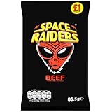 Space Raiders - Pickled Onion Flavour Crisps - 16 Large Bags x 78g ...