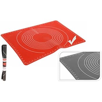 trendfinding Große Ausrollmatte, Backmatte, Teigmatte, hitzebeständig ...