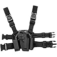 Gexgune Beretta 92 Drop Leg Holster,CQC Serpa Right Leg Drop Leg Thigh ...