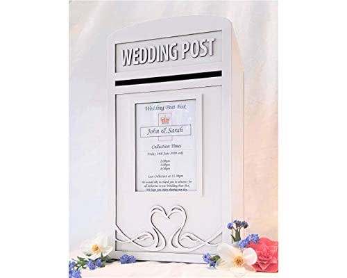 Personalised Wedding Card Post Box With Lock/Locking/Locking Postbox ...