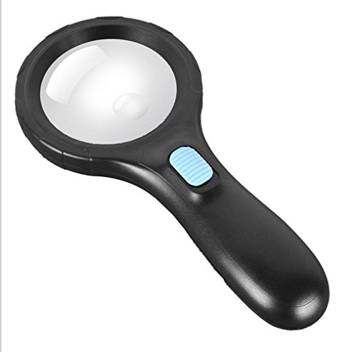 Magnifier With Light Hand Held Lighted Magnifier With 3x 8x ...