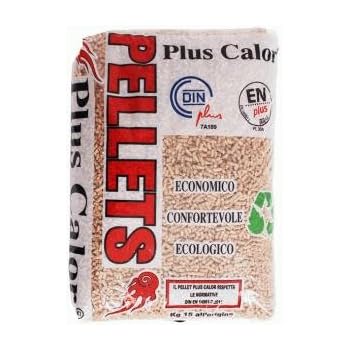 PELLETS 10sacchi da 15kg PLUS CALOR CLASSE A++, RESIDUO CENERE 0.3% ...