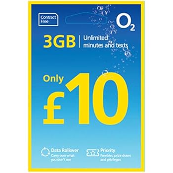 1pMobile 2G SIM card - pre-loaded with £10 credit.: Amazon.co.uk ...