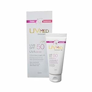 Uvmed Tinted Sunscreen Gel with SPF 50: Amazon.in: Beauty