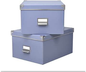 A4 Paper Storage Boxes With Lid (Width 27cm X Depth 35cm X Hight 18cm ...