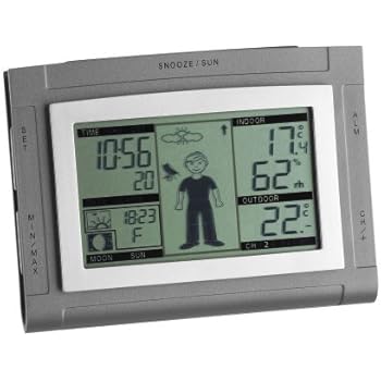 Weather Boy XS Wireless Weather Station: Amazon.co.uk: Kitchen & Home