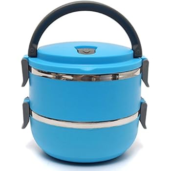 3 Layer Tier Stainless Steel Thermal Insulated Stackable Lunch Box ...