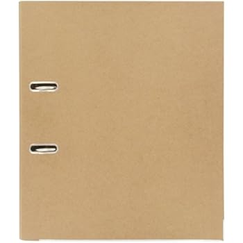 Paperchase Kraft Recycled A4 Lever Arch File: Amazon.co.uk: Office Products